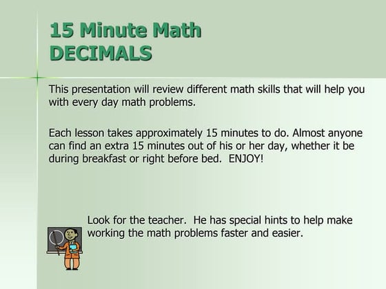 Multiplication of decimals | PPTX