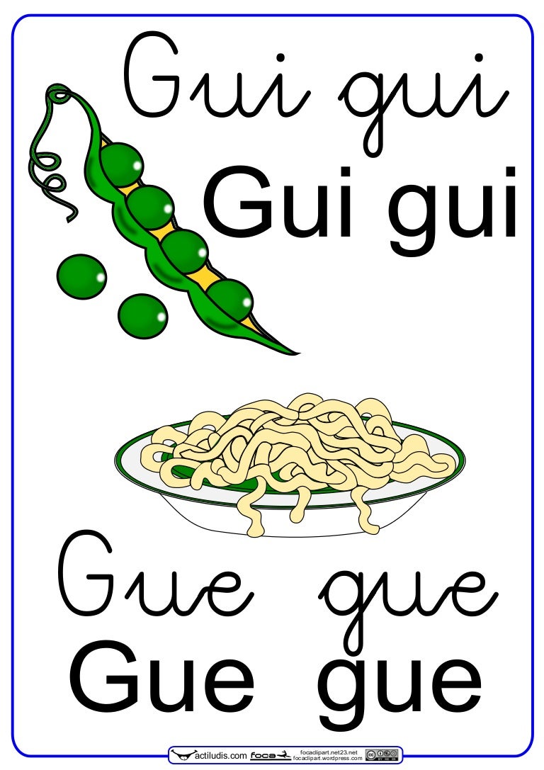 Método de lectroescritura actiludis gue-gui