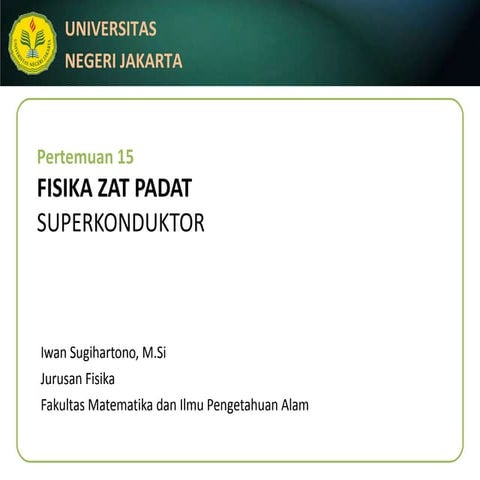 15-superconductivity | PPT