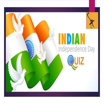 15th August (Independence Day) Quiz 2018 | PPTX