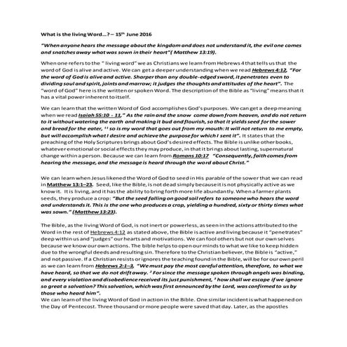 Bibliology cwk | PDF