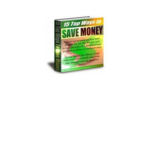 15 top ways to save money. | PDF