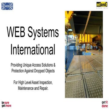 WEB Systems International Product Portfolio 2025 | Safe, Efficient ...