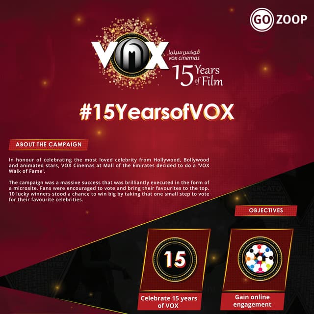 15 years of VOX Cinemas | PDF
