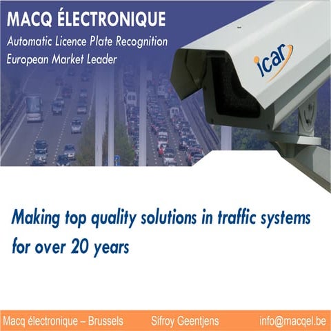 Introduction of Macq Electronique | PPT