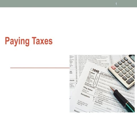 Understanding Your Paycheck | PPT