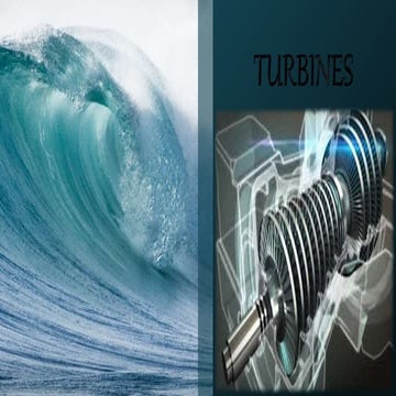 TURBINES AND ITS TYPES | PPTX