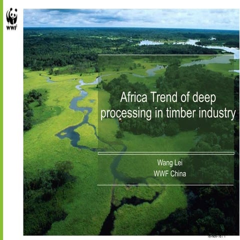Africa trends of deep processing in timber industry | PDF | Africa ...