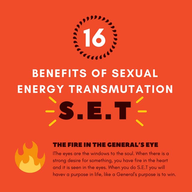 16 Benefits of Sexual Energy Transmutation | PDF