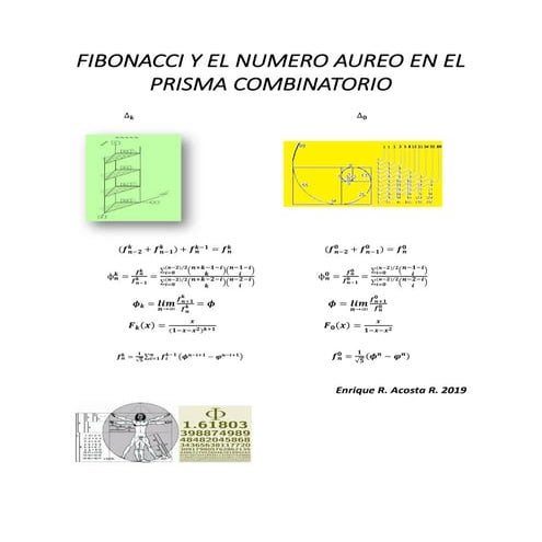 Fibonacci y el numero aureo en el prisma combinatorio | PDF
