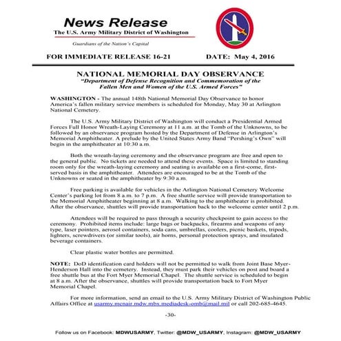 5 feb 21, 2013 dod memo