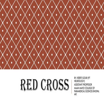 red-cross PPT. A humanitarian organization | PPT