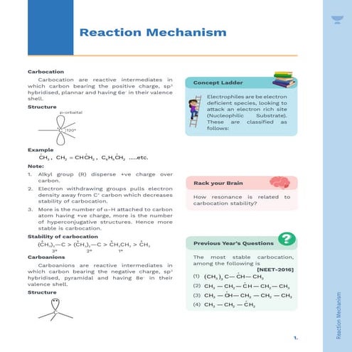 Carbocations and carbanions | PDF