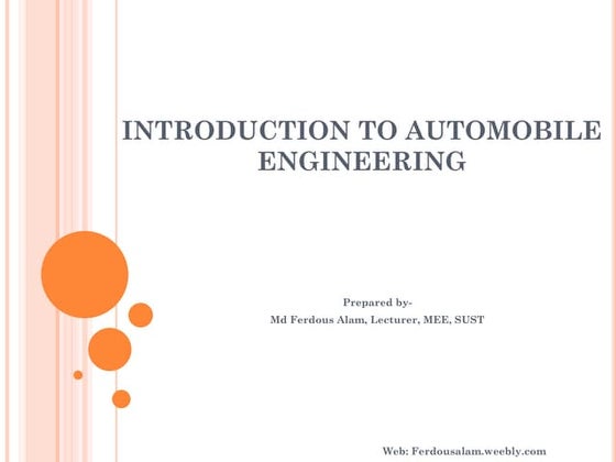 Vehicle Body Engineering Car Body Construction | PPT