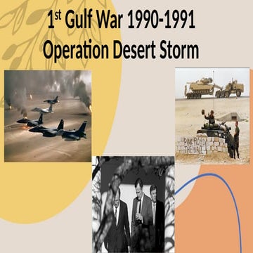 16. 1st Gulf War 1990-1991 Operation Desert Storm.pptx