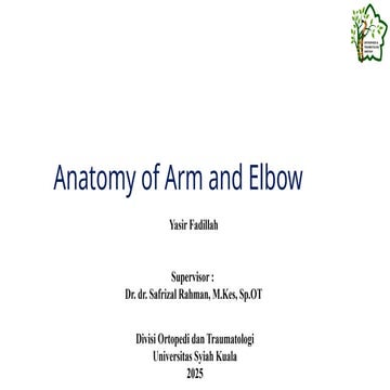 16 - 2 Anatomy of Arm and Elbow (1).pptx