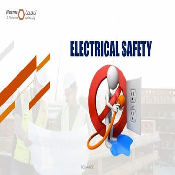 Electrical Safety at construction sites and places | PPTX
