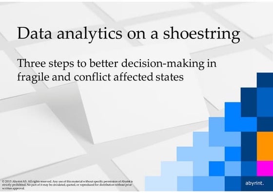 Analytics: The New Path to Value | PDF