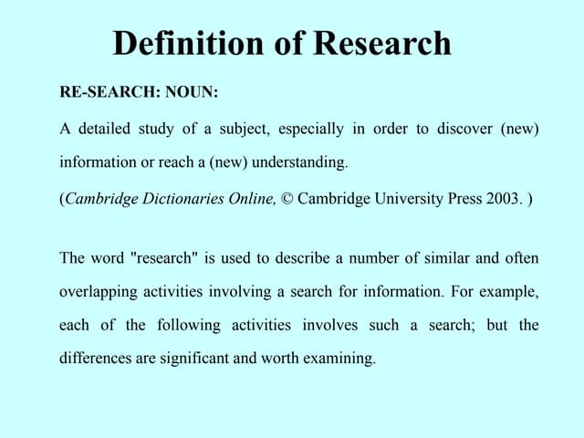 Scientific Research and its Types | PPTX | Physics | Science