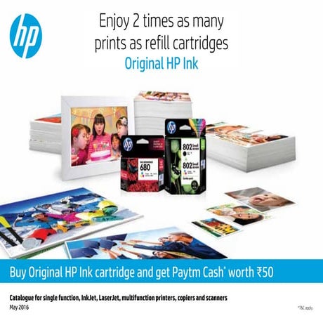Hp Printer Brochure For Customer Reference | PDF | Computer Peripherals ...