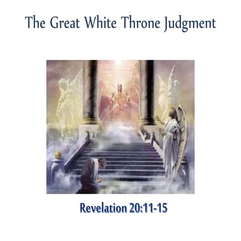 Great White Throne Judgment | PPTX