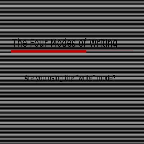 1606933290-the-four-modes-of-writing-1.ppt
