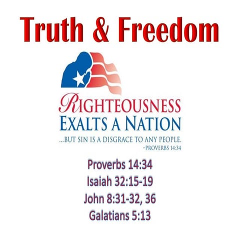 Truth & Freedom | PPT