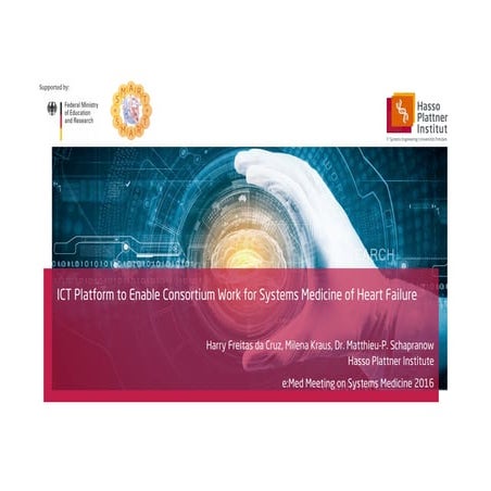 ICT Platform to Enable Consortium Work for Systems Medicine of Heart ...