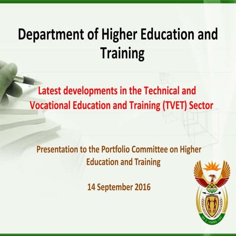 ODFL in Implementation in TEVET Institutions | PPTX