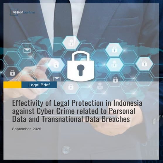 AHRP LB - Effectivity of Legal Protection in Indonesia against Cyber ...