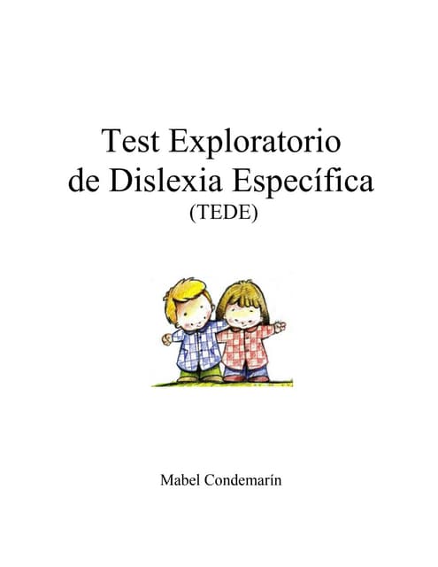 Dyslexia Test (DST-J+CPM+CVS) | PDF