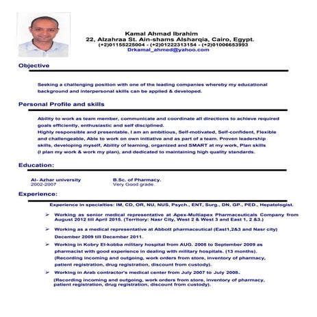 Fekry Elmahjoub Resume | PDF