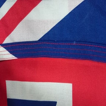160g spun polyester 4 stitches hem national flag | PPT
