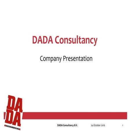 A short introduction to DADA Consultancy, your trusted partner in ...