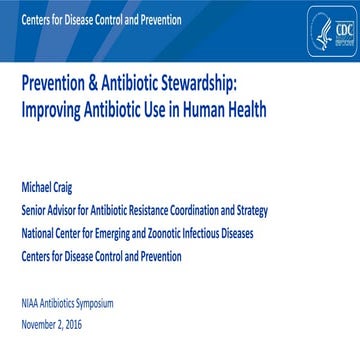 Michael Craig - Updates from the CDC | PPTX | Infectious Diseases ...