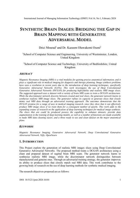 Augmentation of Multimodal 3D Magnetic Resonance Imaging using ...
