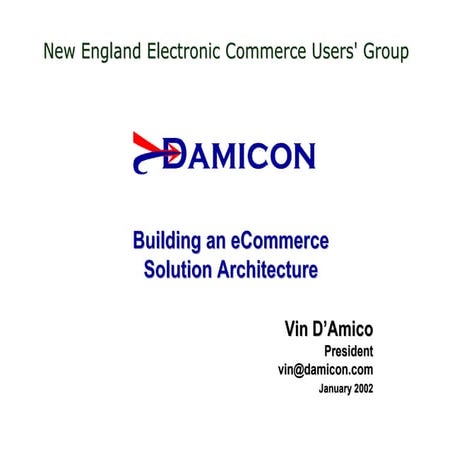 Domain Centered Architecture for complex business domains | PPSX
