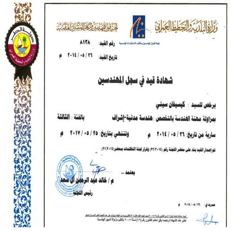 MMUP Certificate | PDF