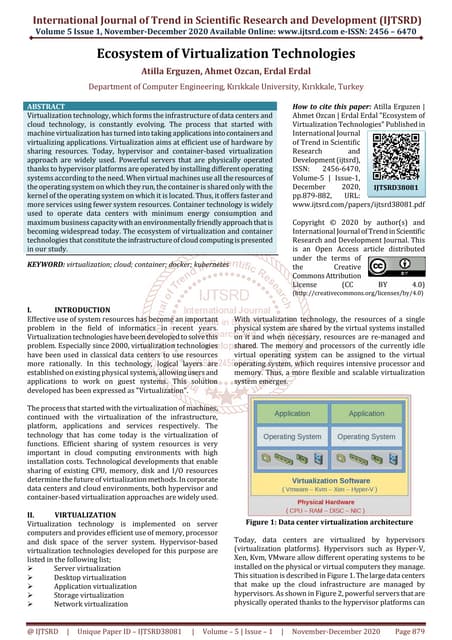 Virtualization in Cloud Computing | PDF