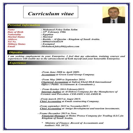 mohamed cv | PDF
