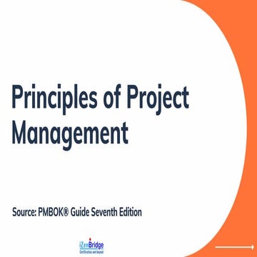Principles of PM | PPT