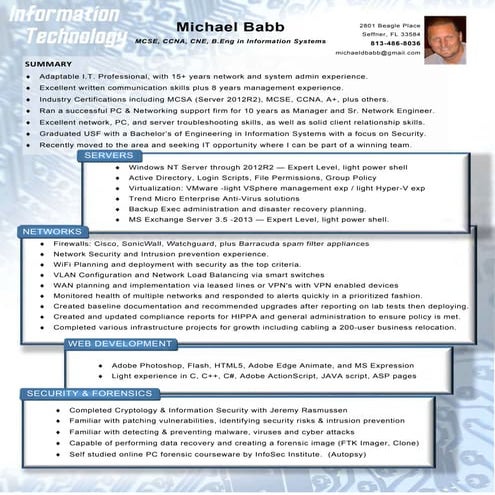 Keith Abbot Resume Final word | DOC