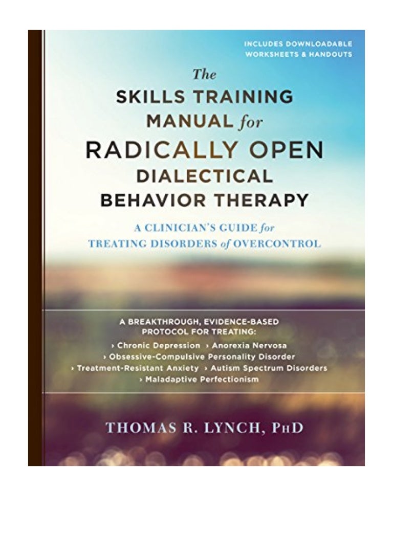Radically Open Dbt Worksheets