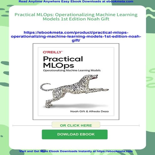 Practical MLOps: Operationalizing Machine Learning Models 1st Edition ...