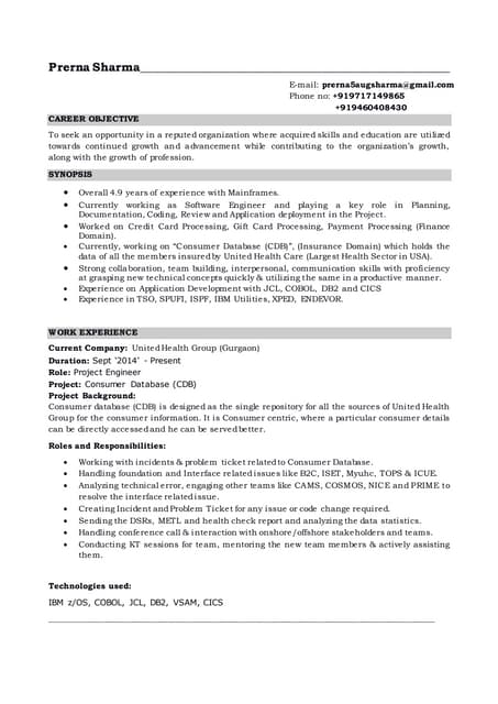 Resume_ManojSrikanta | DOCX | Databases | Computer Software and Applications