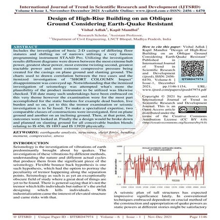 A comparative study of omrf & smrf structural system for tall & high ...