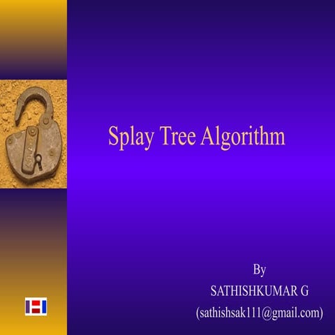 Splay Tree Algorithm Ppt Programming Languages Computing 