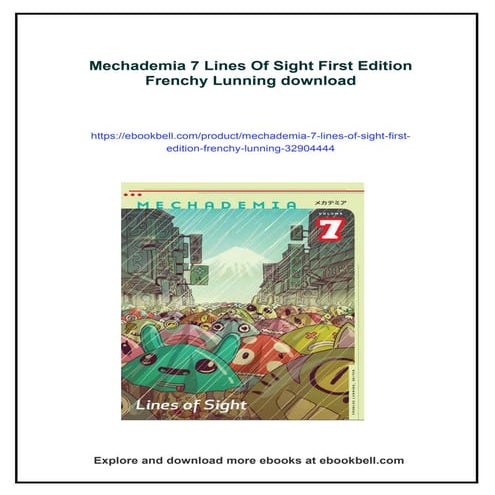 Mechademia 7 Lines Of Sight First Edition Frenchy Lunning | PDF