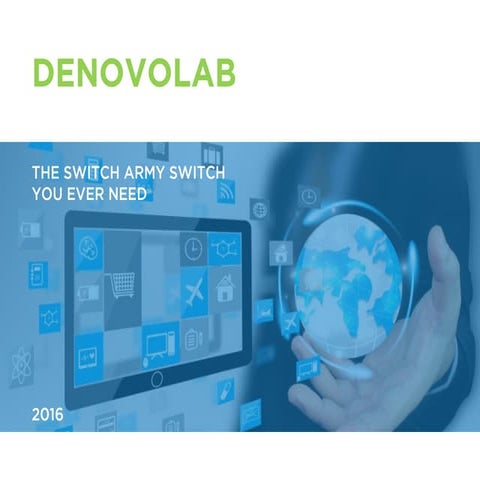 Denovolab Class 4 Fusion All In One Hosted And Dedicated Switches Ppt