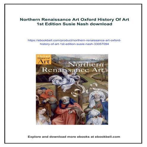Northern Renaissance Art Oxford History Of Art 1st Edition Susie Nash | PDF